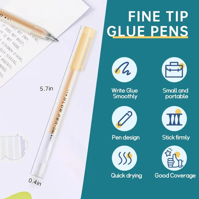 Fine Tip Glue Pens - Itemmatter