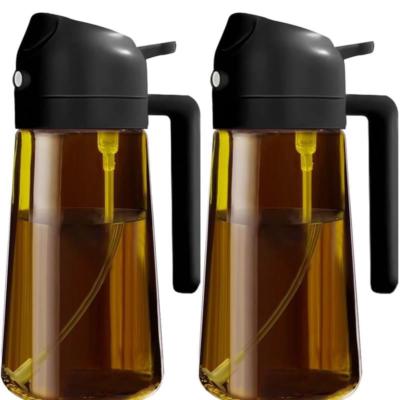 🎉2 Count 2 in 1 Oil SprayerLight-Blocking Dark 🎄 - Rotarypane