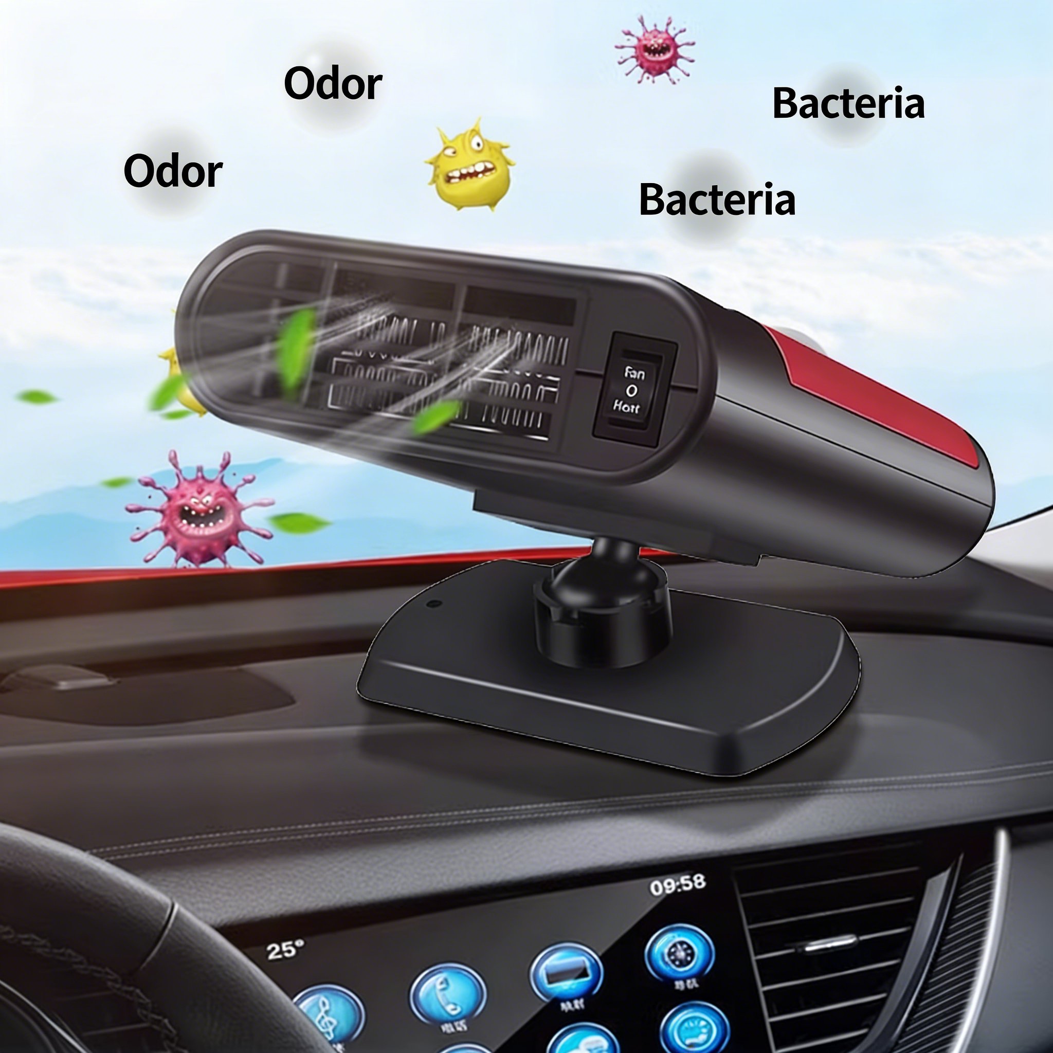 Dashboard Mounted Windshield Defogger & Defroster | Year-end ...