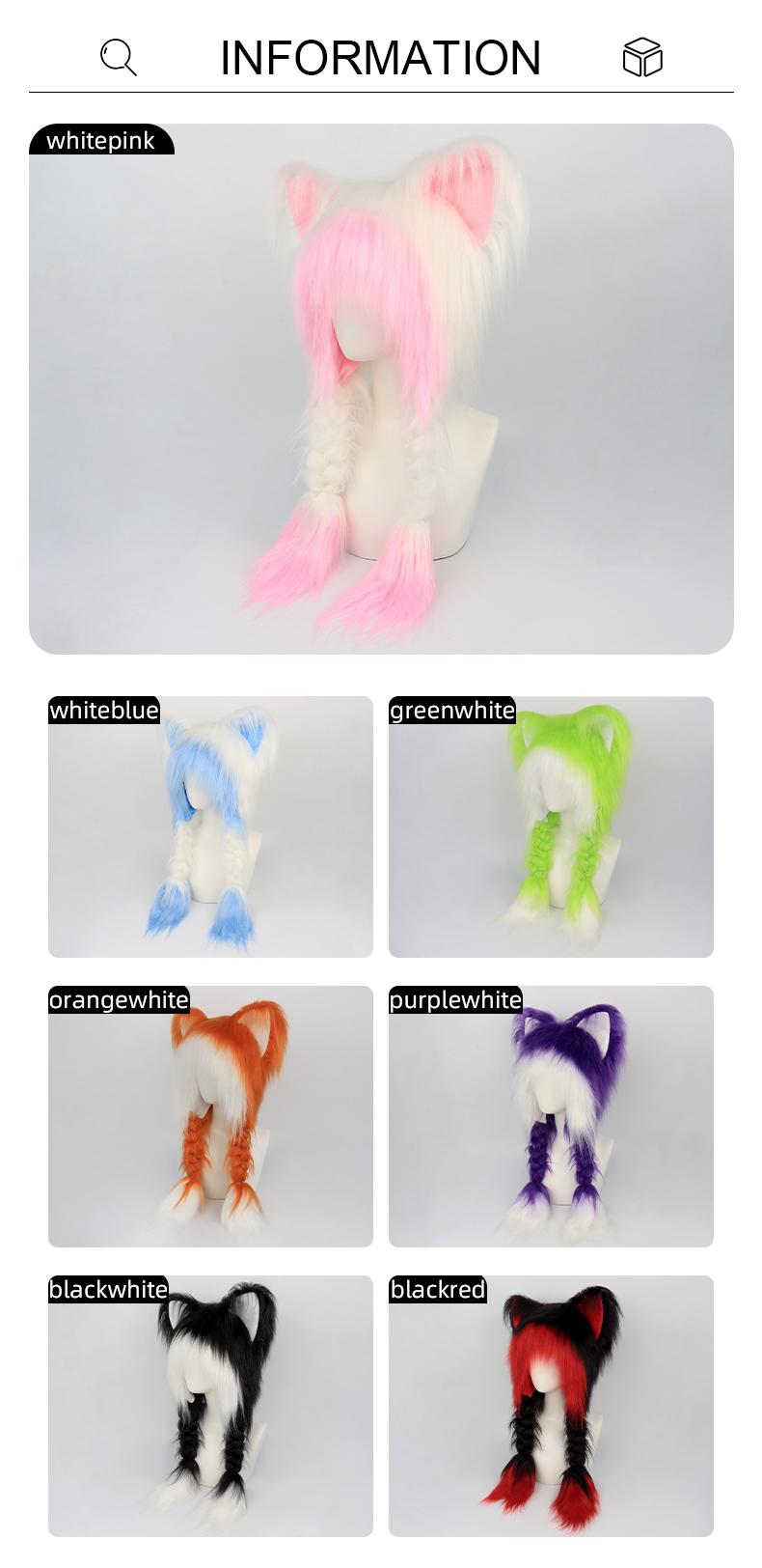Soft Furry Animal Ear Hat - Rotarypane