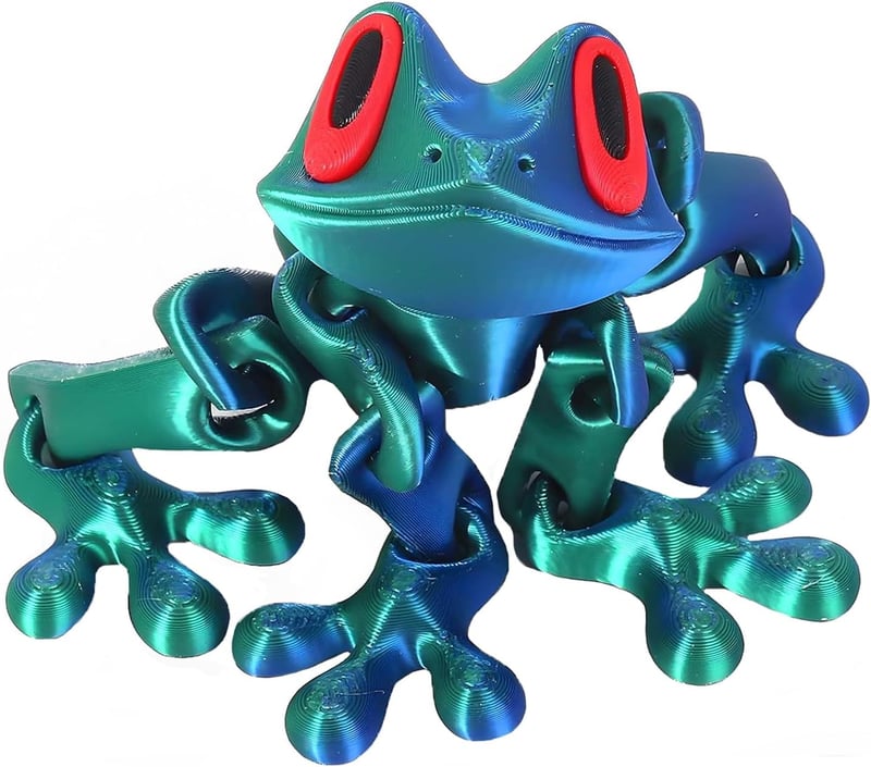 🐸 Movable magnetic frog refrigerator magnet - Itemmatter
