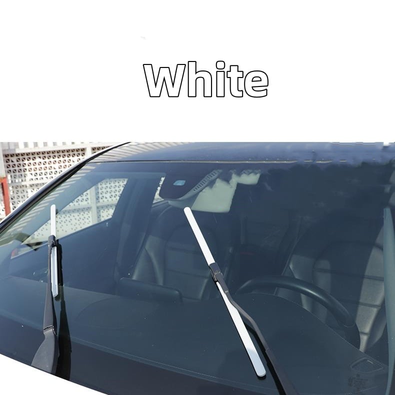 Colorful Boneless Silent Windshield Wipers - Clear Vision in Style!